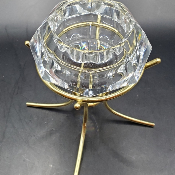 PartyLite | Accents | Vintage Partylite Crystal Solitaire Diamond ...